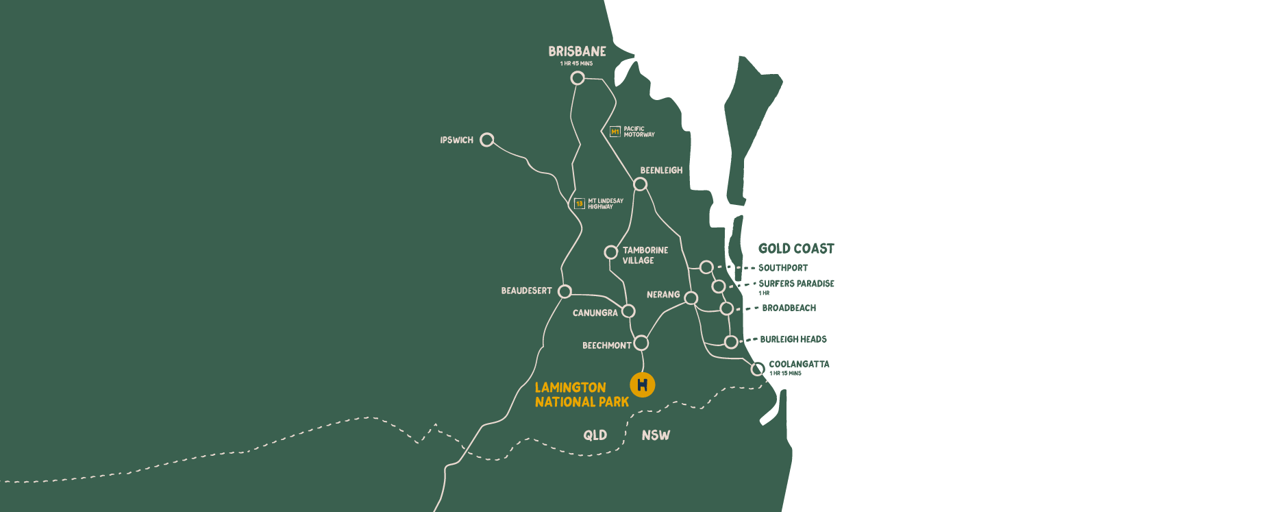 Destination Gold Coast Hinterland | Happitat